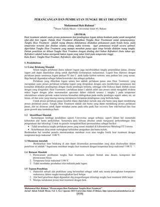 97884 id-perancangan-dan-pembuatan-tungku-heat-tr | PDF