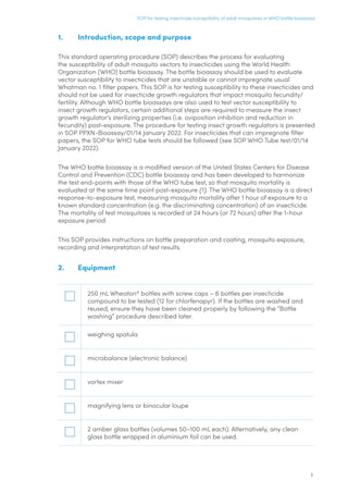 STANDARD OPERATING PROCEDURE | PDF