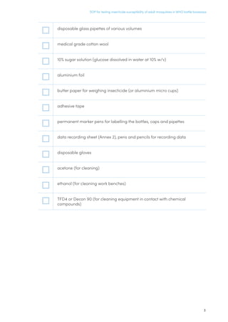 STANDARD OPERATING PROCEDURE | PDF