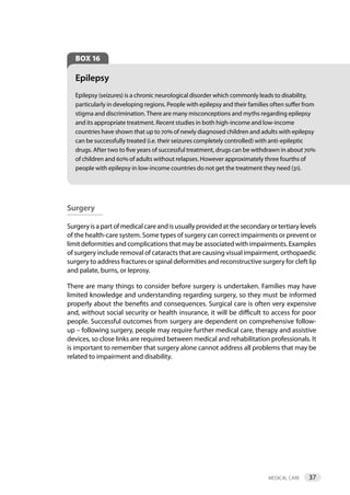 WHO CBR Matrix Health Component | PDF