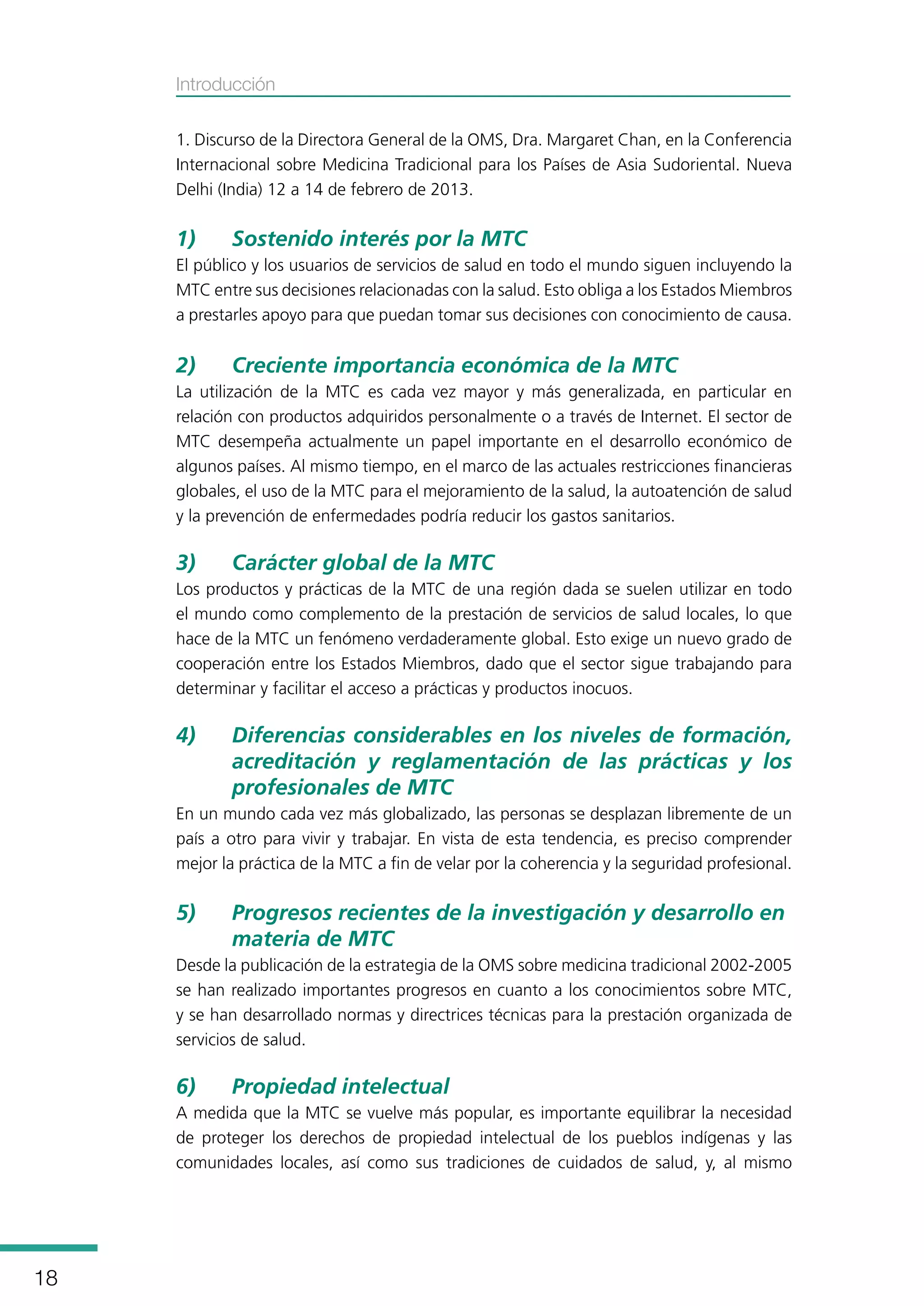 Estrategia de la OMS sobre medicina tradicional 2014-2023 | PDF
