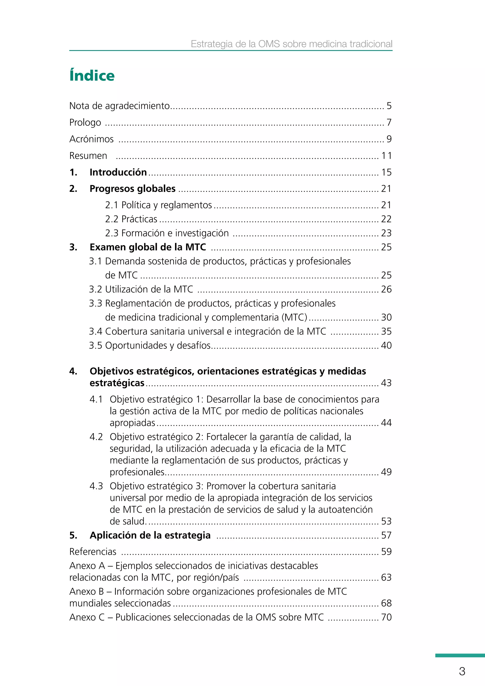 Estrategia de la OMS sobre medicina tradicional 2014-2023 | PDF
