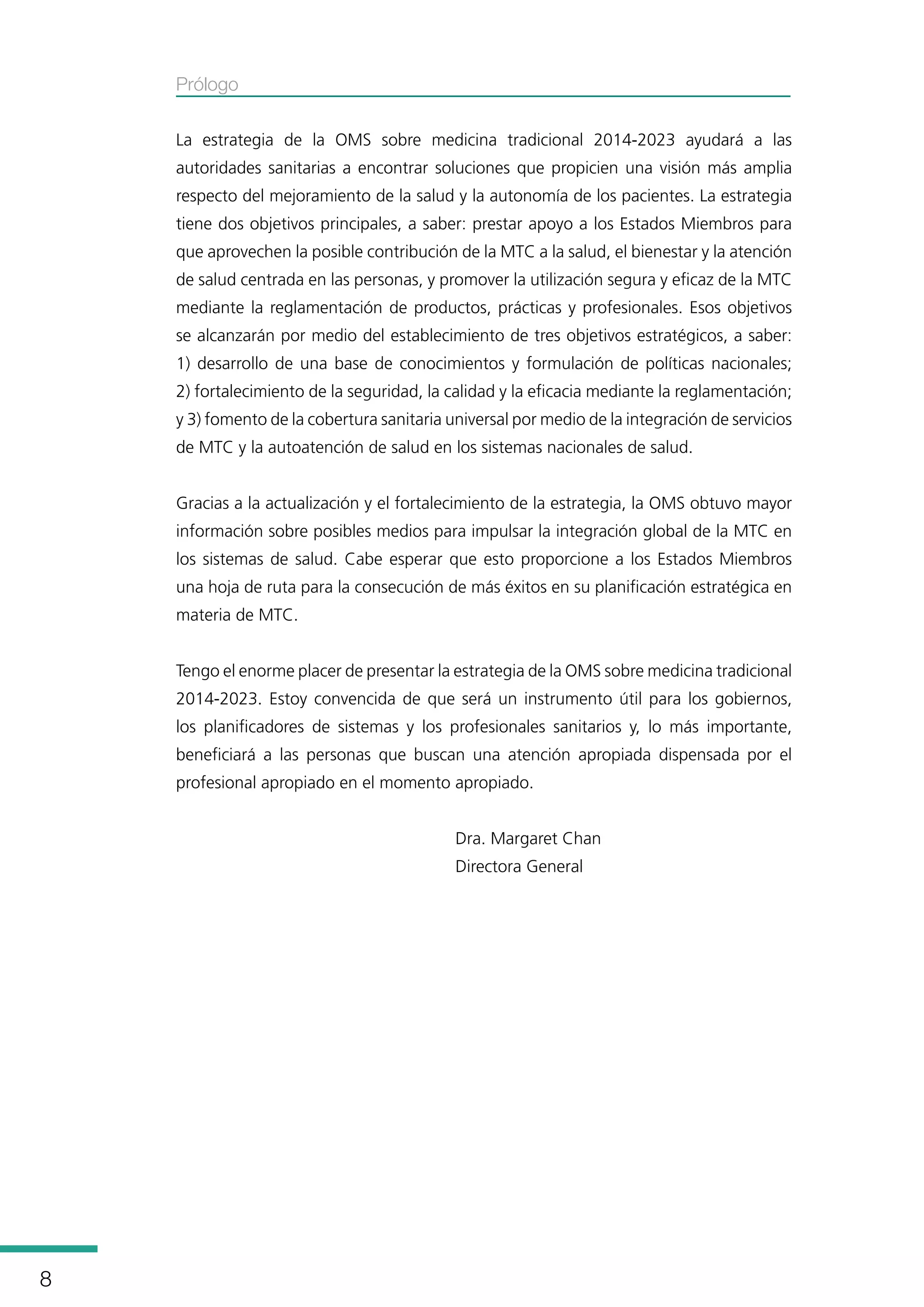Estrategia de la OMS sobre medicina tradicional 2014-2023 | PDF