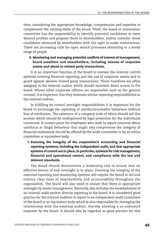 G20/OECD Principles of Corporate Governance | PDF