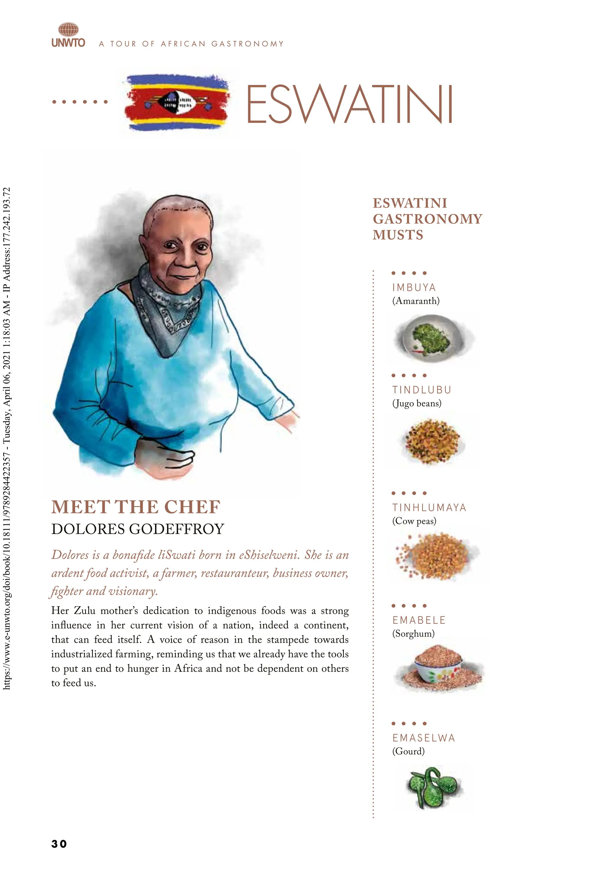 A tour of African gastronomy - World Tourism Organization | PDF