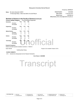Transcript LI | PDF