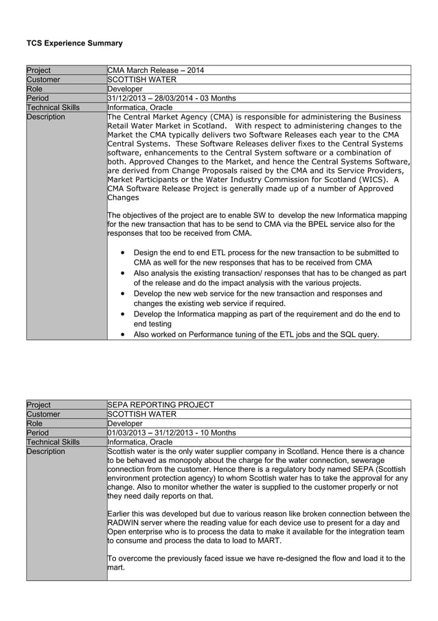 Akram_Resume_ETL_Informatica | DOC | Databases | Computer Software and Applications