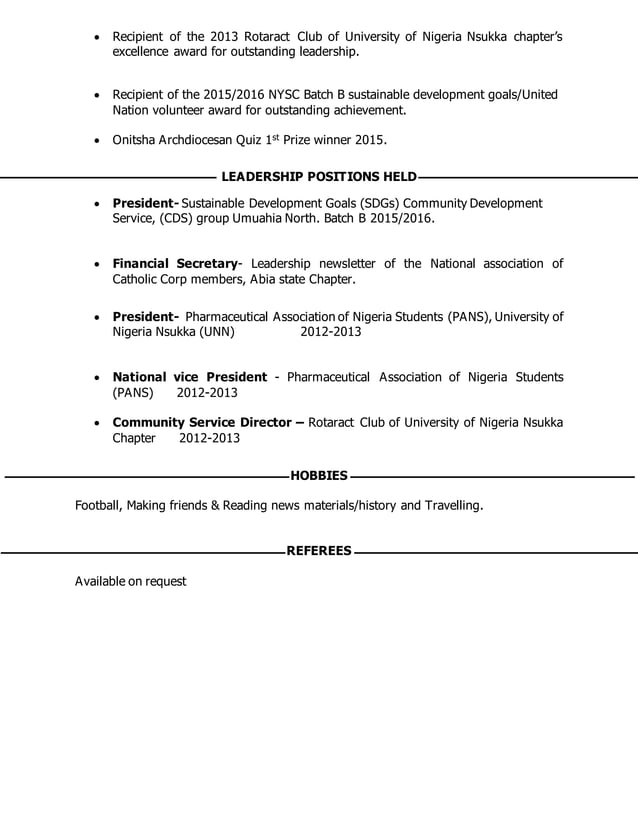 OKOLUE ANTHONY CV 2 4UN | PDF