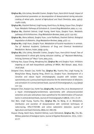 CV of Dr.Qinghua Wu | PDF