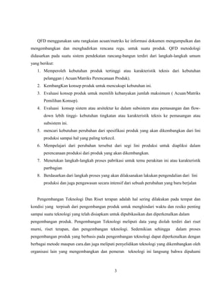 97926320 quality-function-development-qfd | DOC