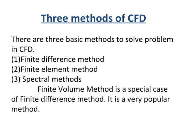 CFD & ANSYS FLUENT | PPT | Physics | Science