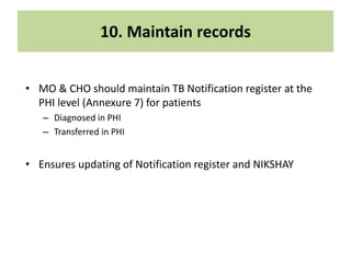 Tuberculosis CME for Medical Officers and Others.pptx