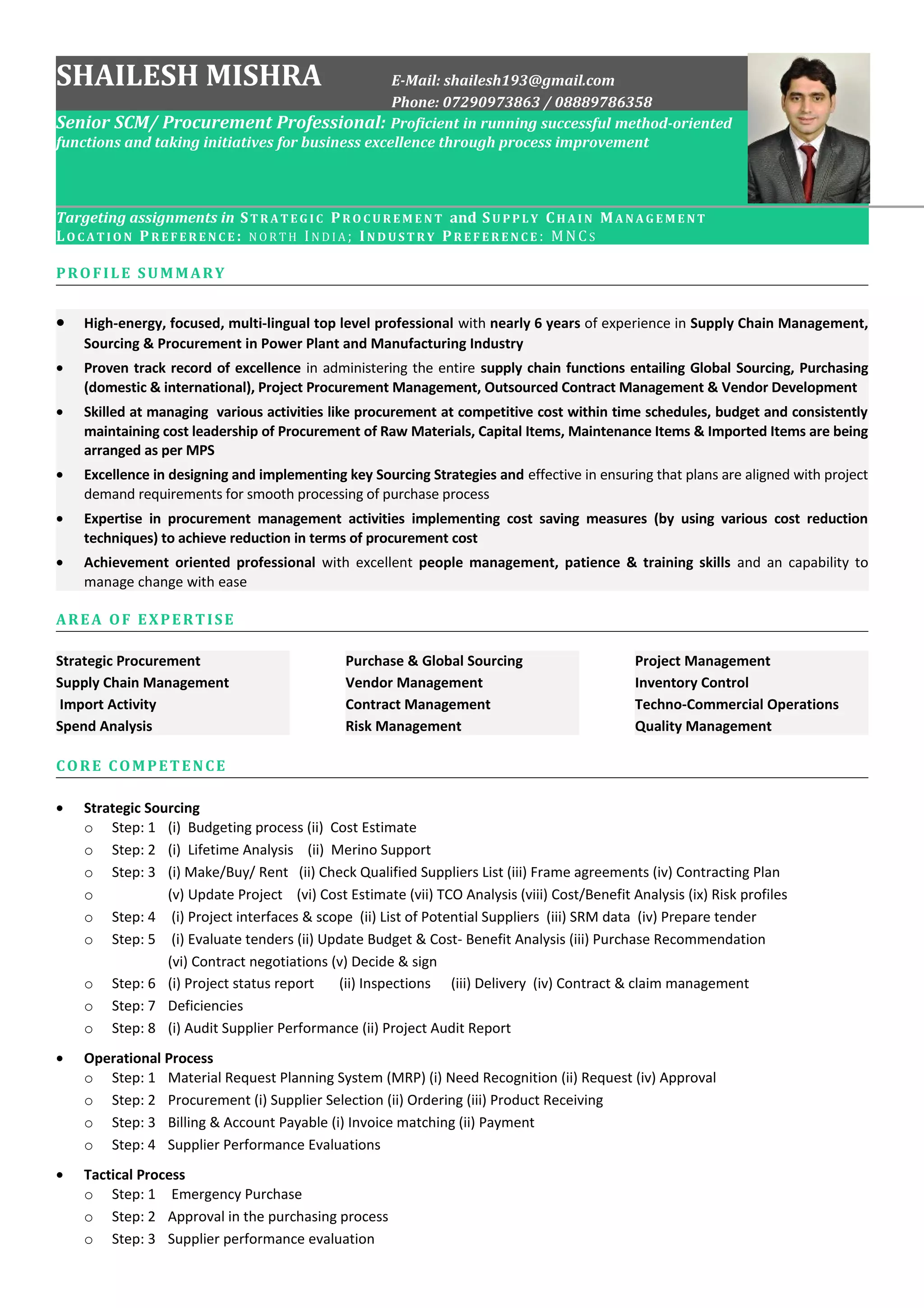 SHAILESH MISHRA_ RESUME | PDF