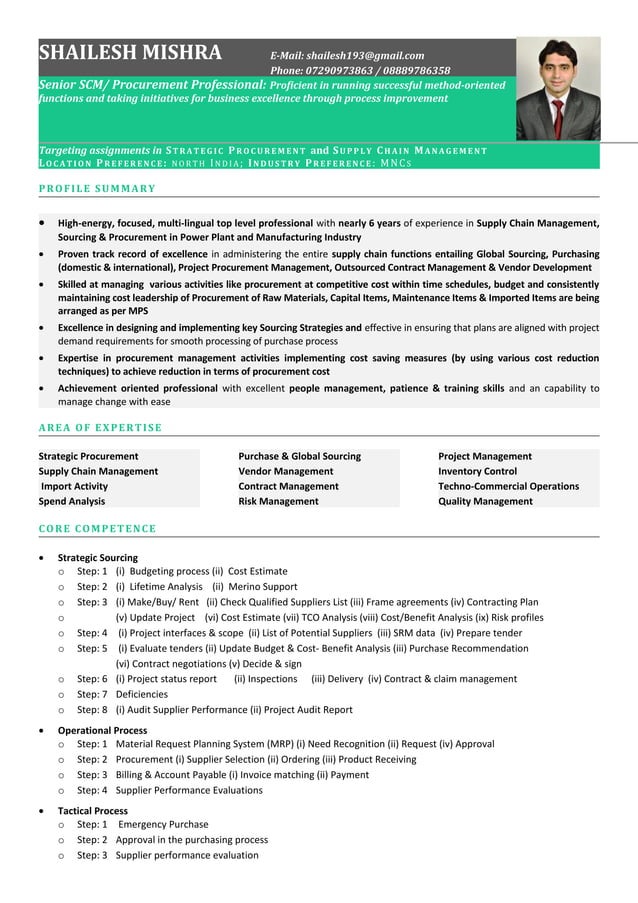 SHAILESH MISHRA_ RESUME | PDF