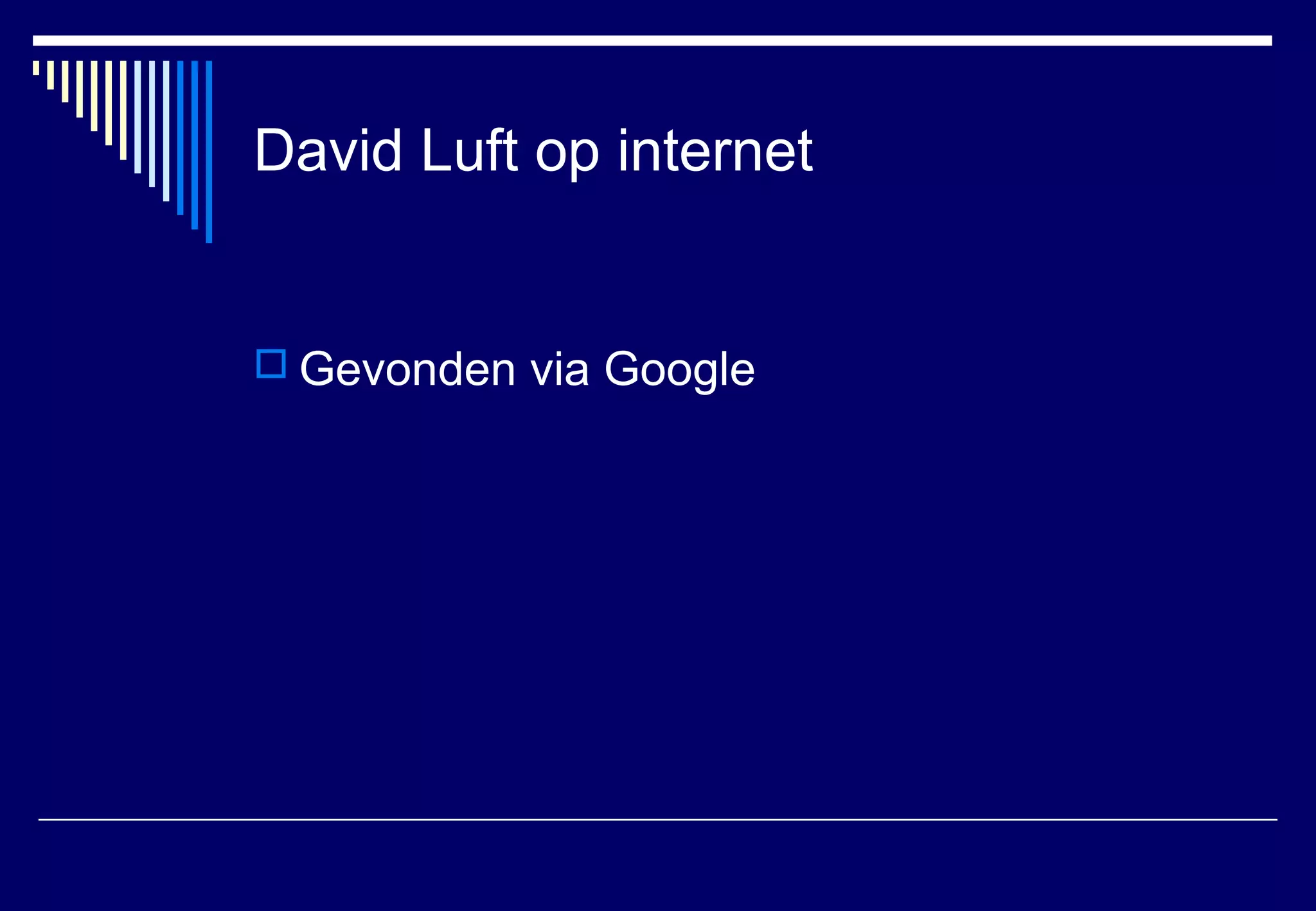 David Luft | PPT