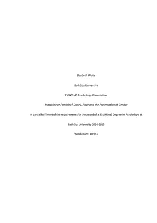 Finished Dissertation | PDF