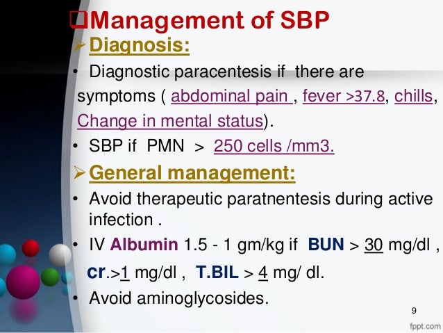 SBP (National Hepatic Institute)