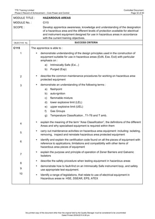 Phase 2 Core Power and Control RoA.3 | PDF