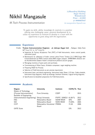 mylatex_resume | PDF | Professional School | Postgraduate Education