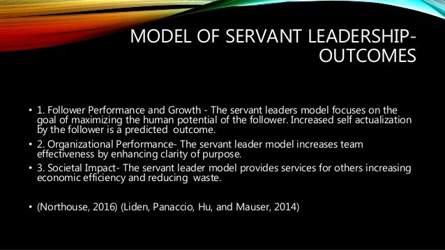 Servant Leadership Theory
