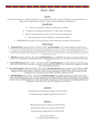 ALEXIS RESUME | PDF