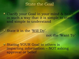 7 Steps to Goal Success | PPT