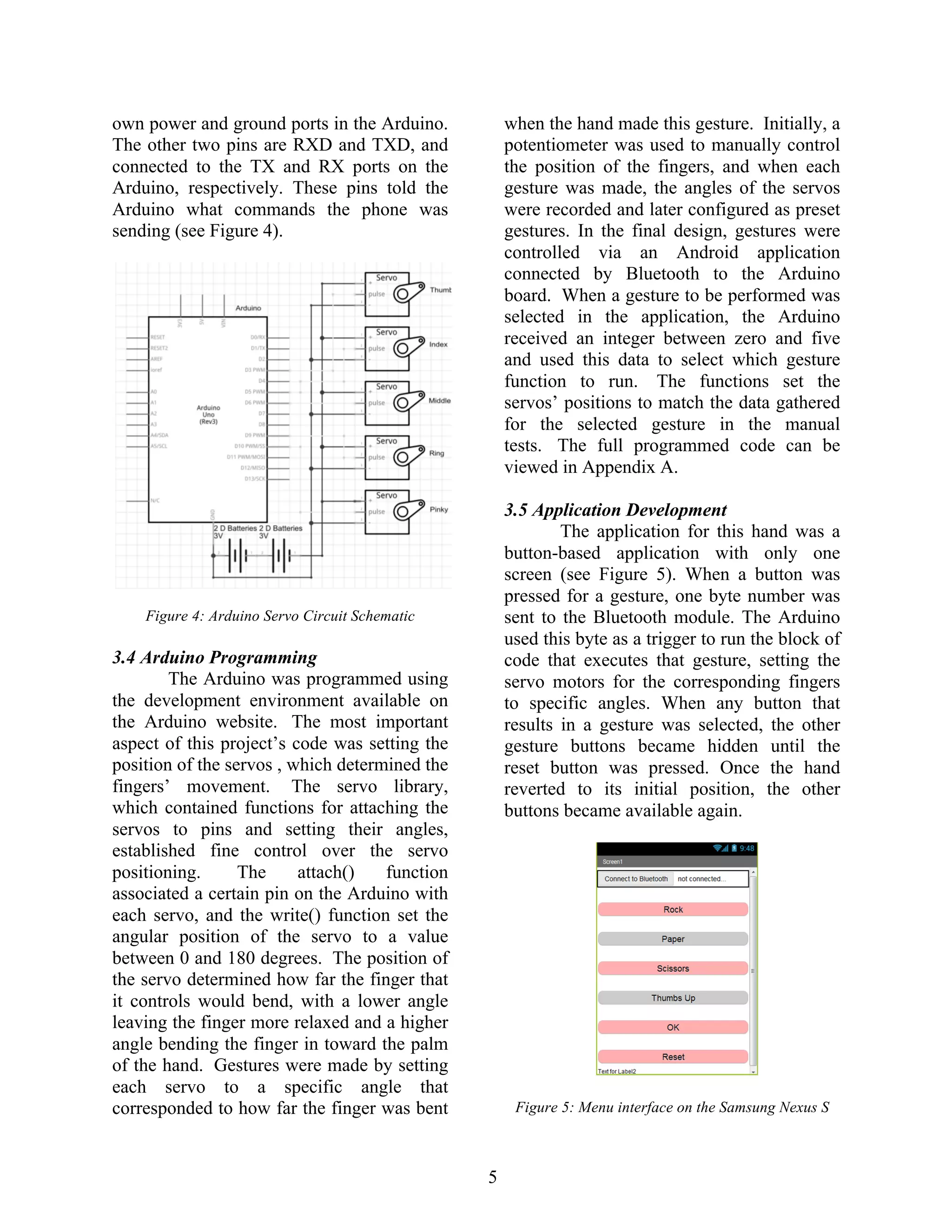 Robotic Hand in Motion Final Paper | PDF