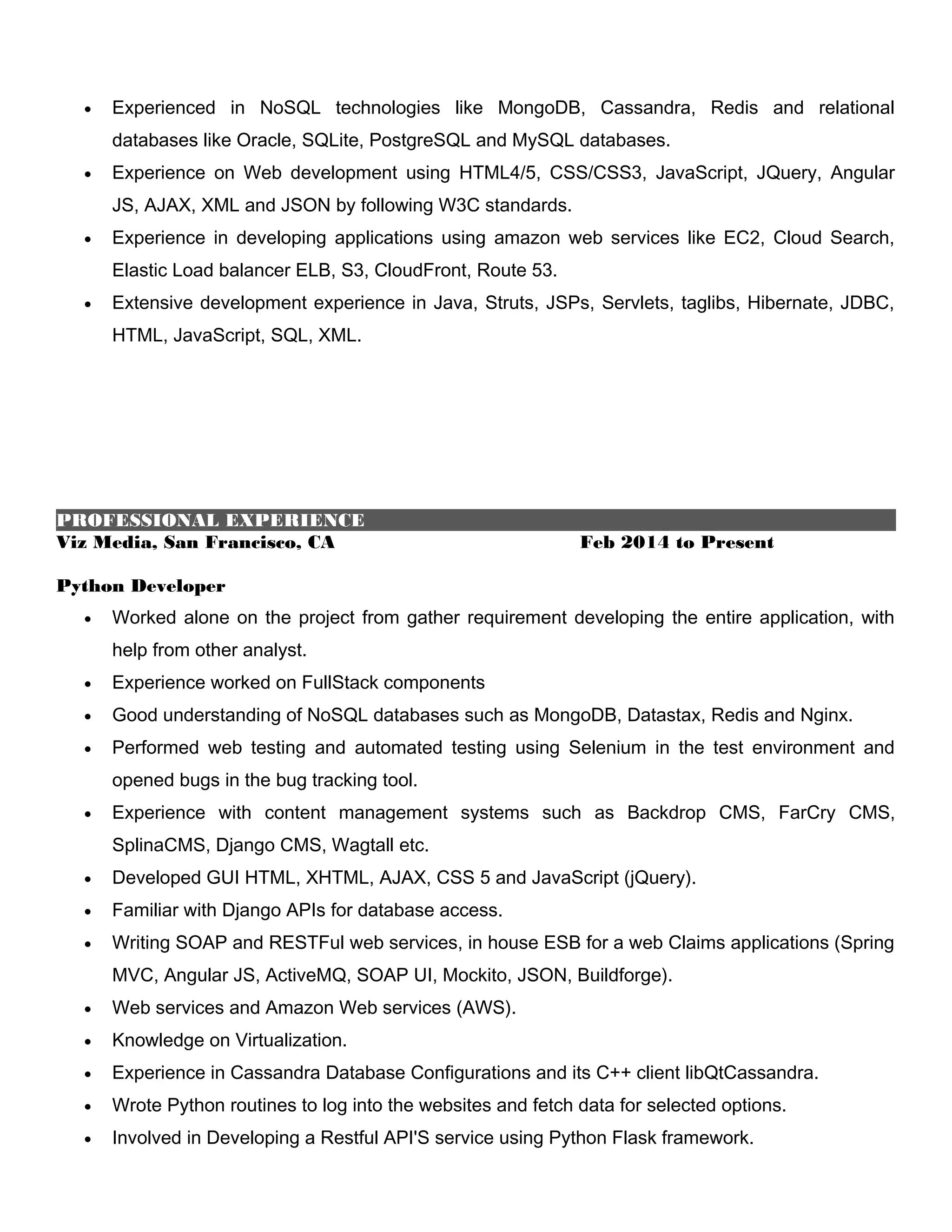 Resume | PDF