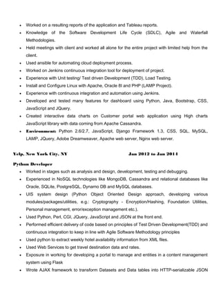 Resume | PDF