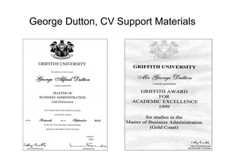 CV Support Materials | PPT