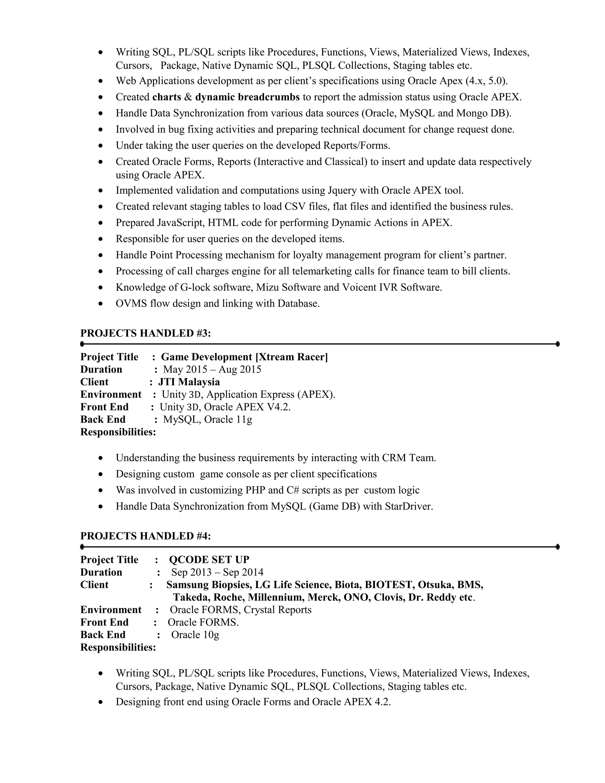 Krishna_4.5_Years_OracleAPEX_PLSQL | DOC | Databases | Computer Software and Applications