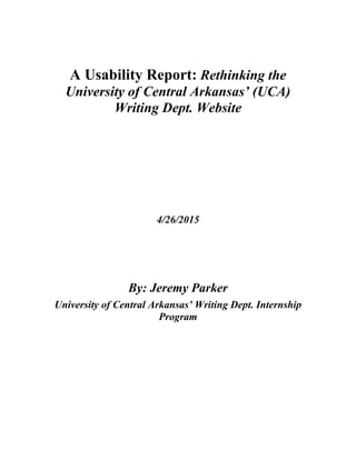 usability report (final) | PDF