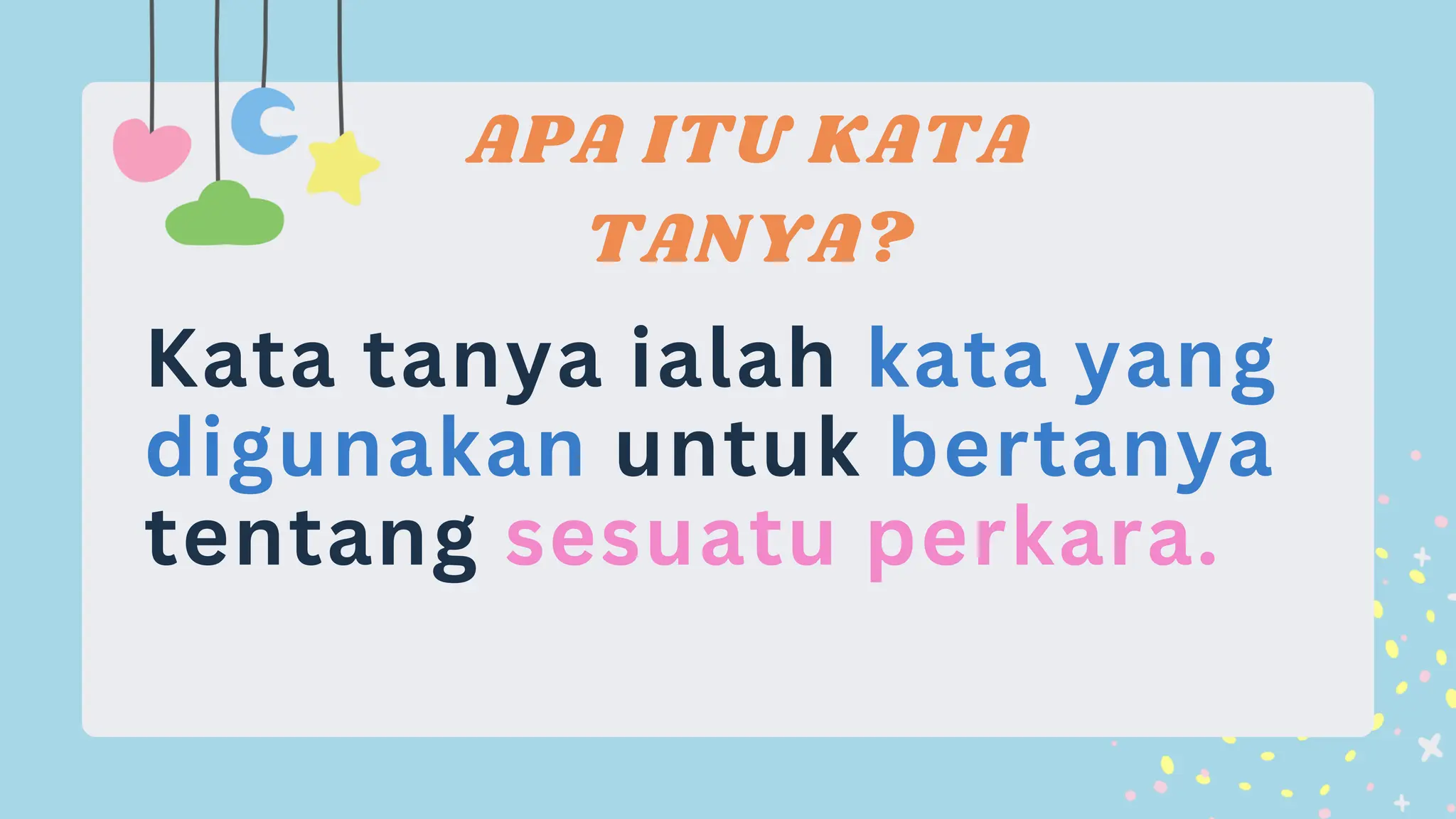 KATA TANYA TAHUN 2 | PPTX