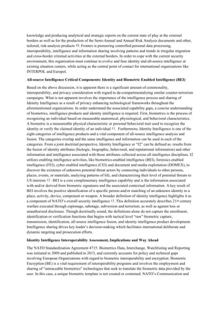 Small Wars Journal_Identity and Biometrics Enabled Intelligence (BEI)_MAR_16 | PDF