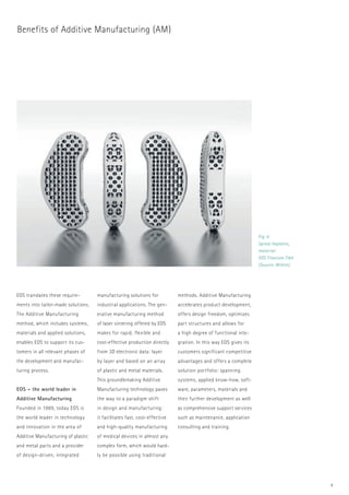 Additive Manufacturing in the Medical Field -EOS | PDF