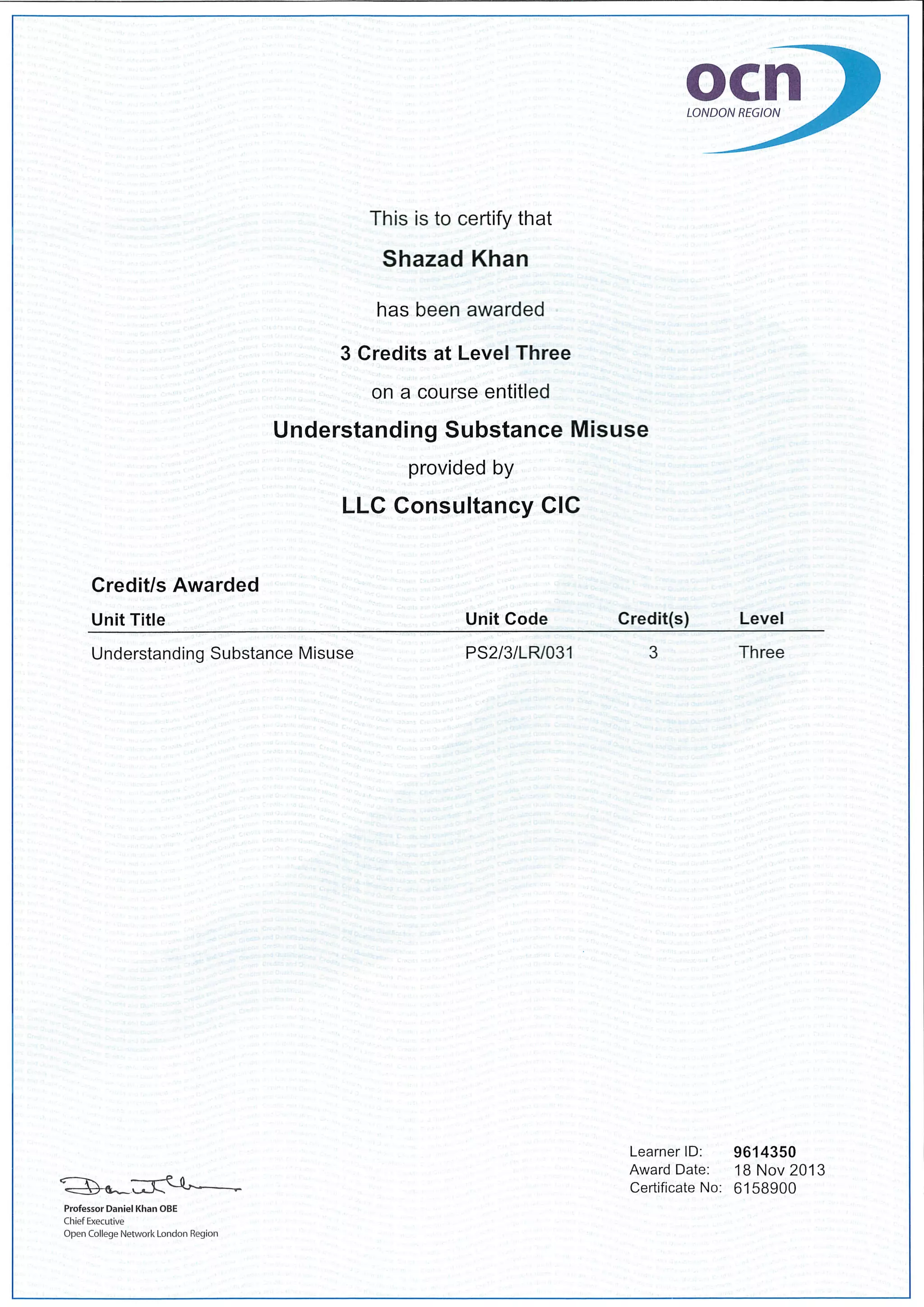 DAAT certificate | PDF