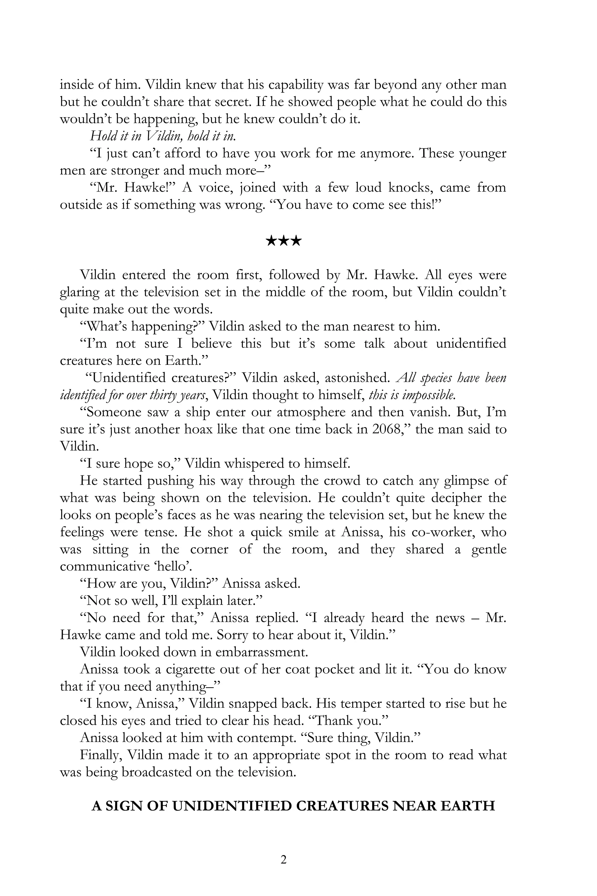 Sci-fi short story | DOC | Science Fiction | Genres