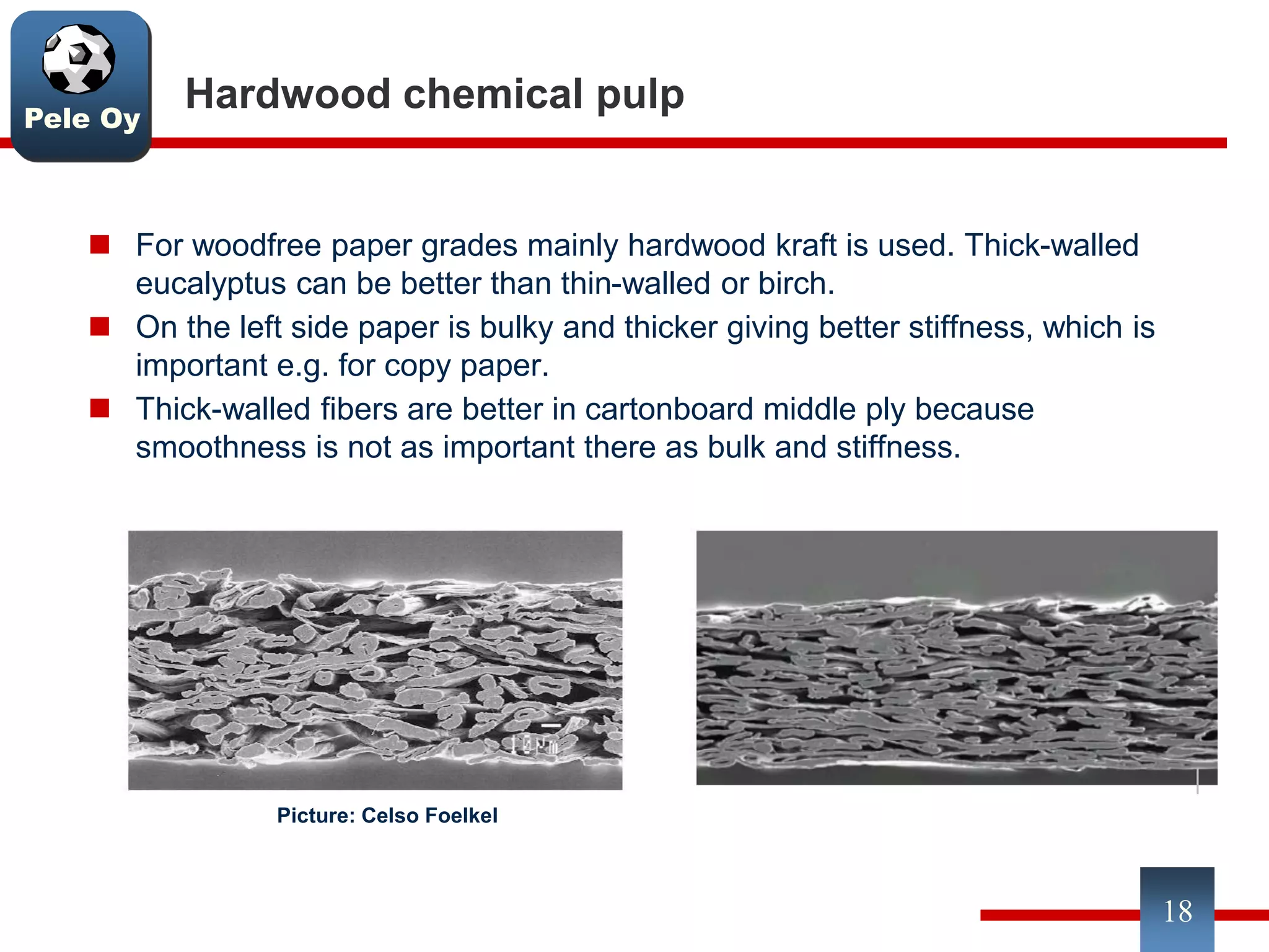 Fiber and Pulp Characteristics for Papermaking | PDF