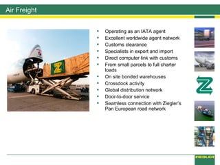 Ziegler company presentation | PPT