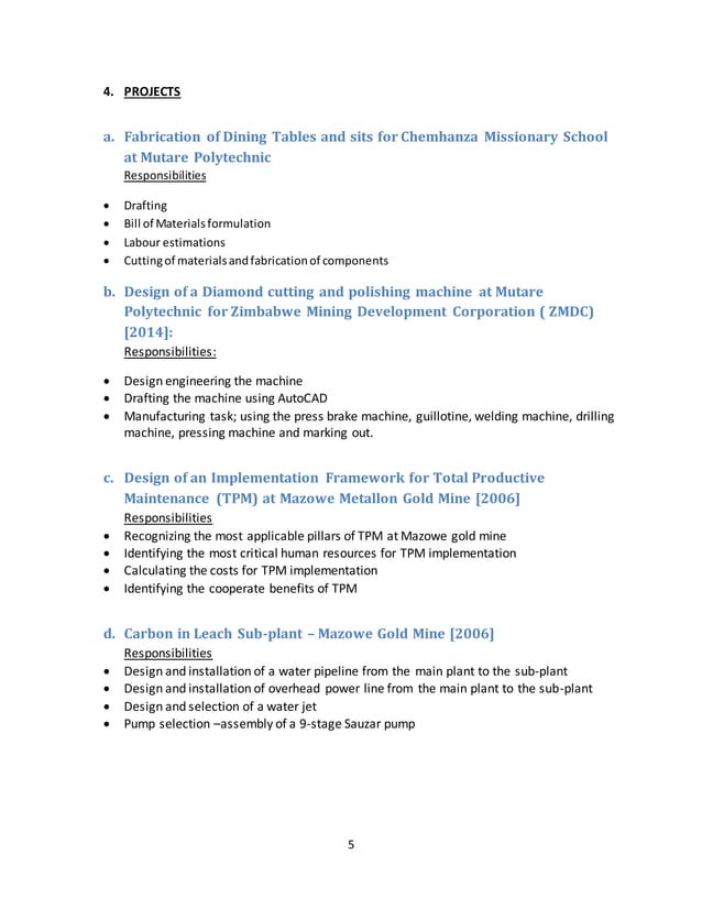 CURRICULUM VITAE FOR LAWRENCE JONGI | PDF