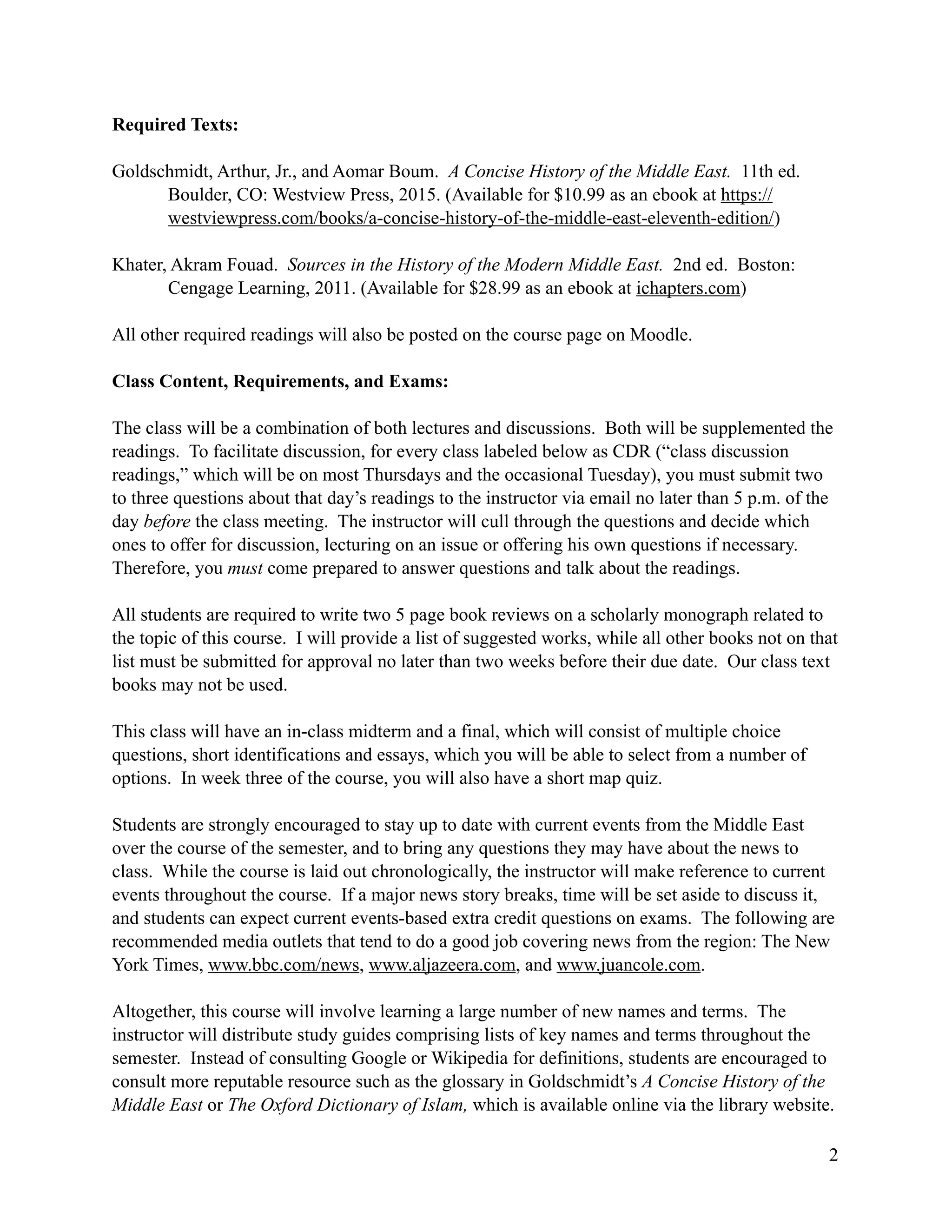 HIS 365 Syllabus Revised 2 PDF | PDF