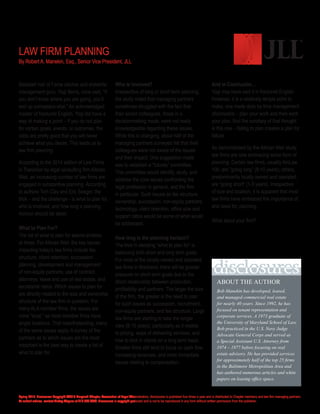 Law Firm Planning | PDF