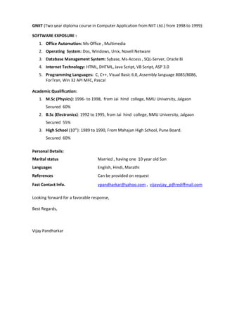 Resume-L2015 - Admin | DOC