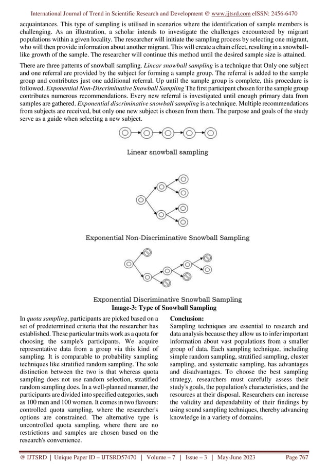 Sampling Methods in Research A Review | PDF