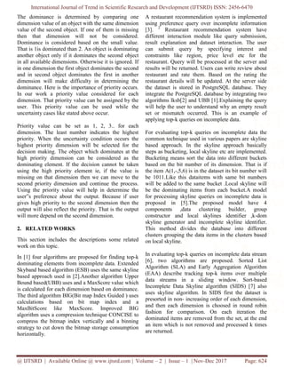 Top-K Dominating Queries on Incomplete Data with Priorities | PDF