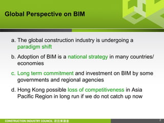 BIM in Project Management: Keynote Speech by Mr. Kevin POOLE | PPT