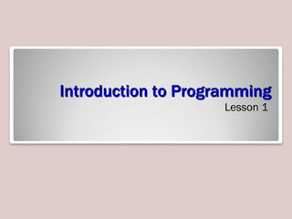 Programming with C++ | PPT
