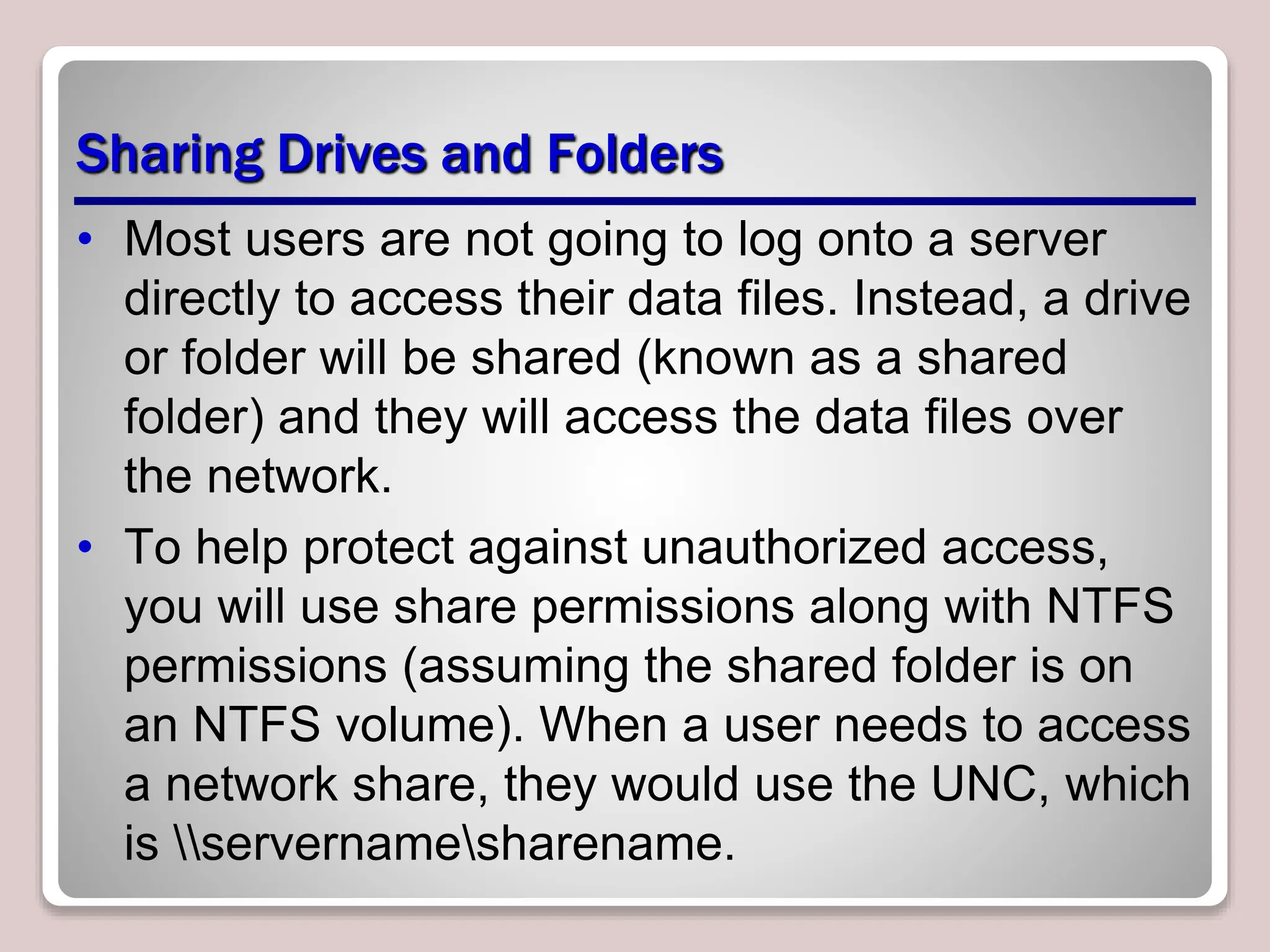 Authentication Authorization Lesson 2 Slides Ppt
