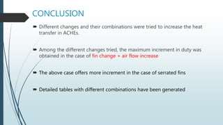 DEBOTTLENECKING OF COLUMN OVERHEAD CONDENSERS | PPTX