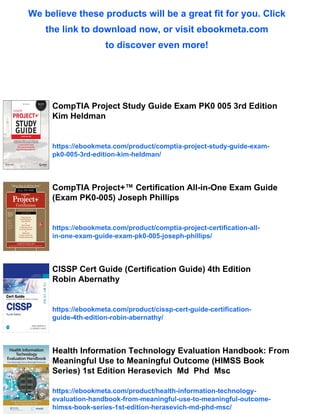 CompTIA Project+ PK0-005 Cert Guide, 2nd Edition Robin Abernathy & Ann ...